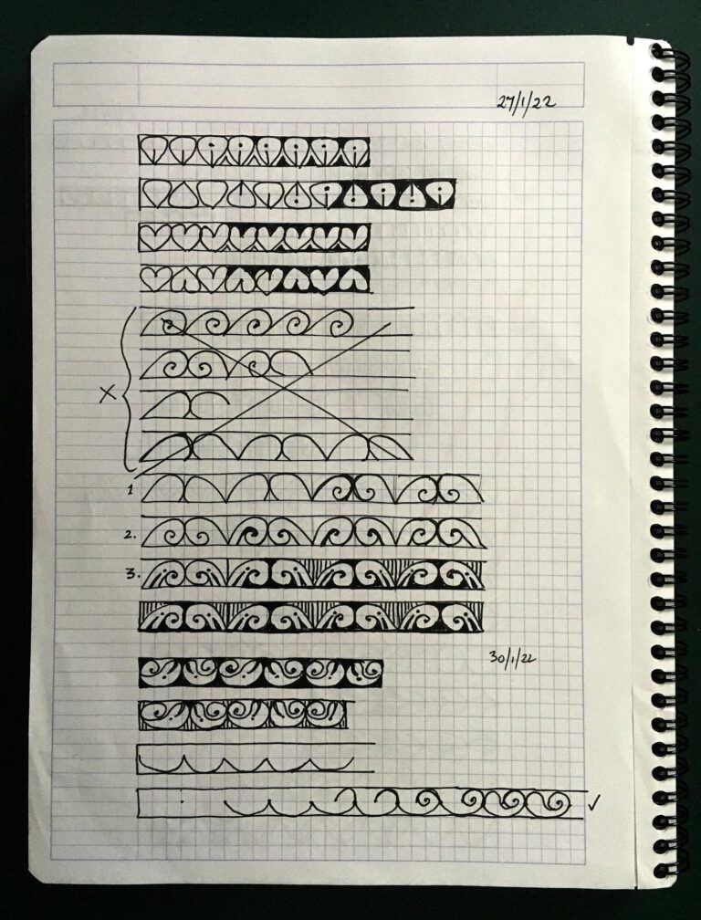 Doodle Pattern Library and Some Mandala Patterns - Shoshiplatypus