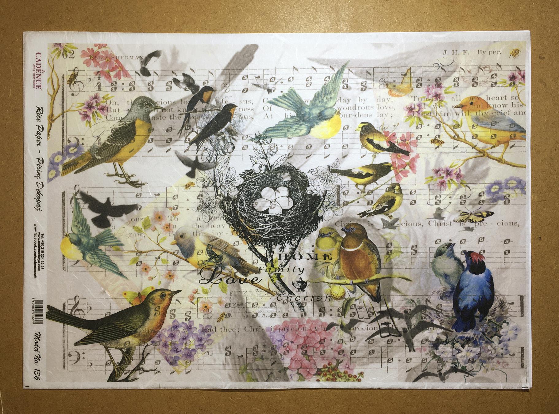 Wonderful Rice Papers and Some More Teabag Stain Doodles - Shoshiplatypus