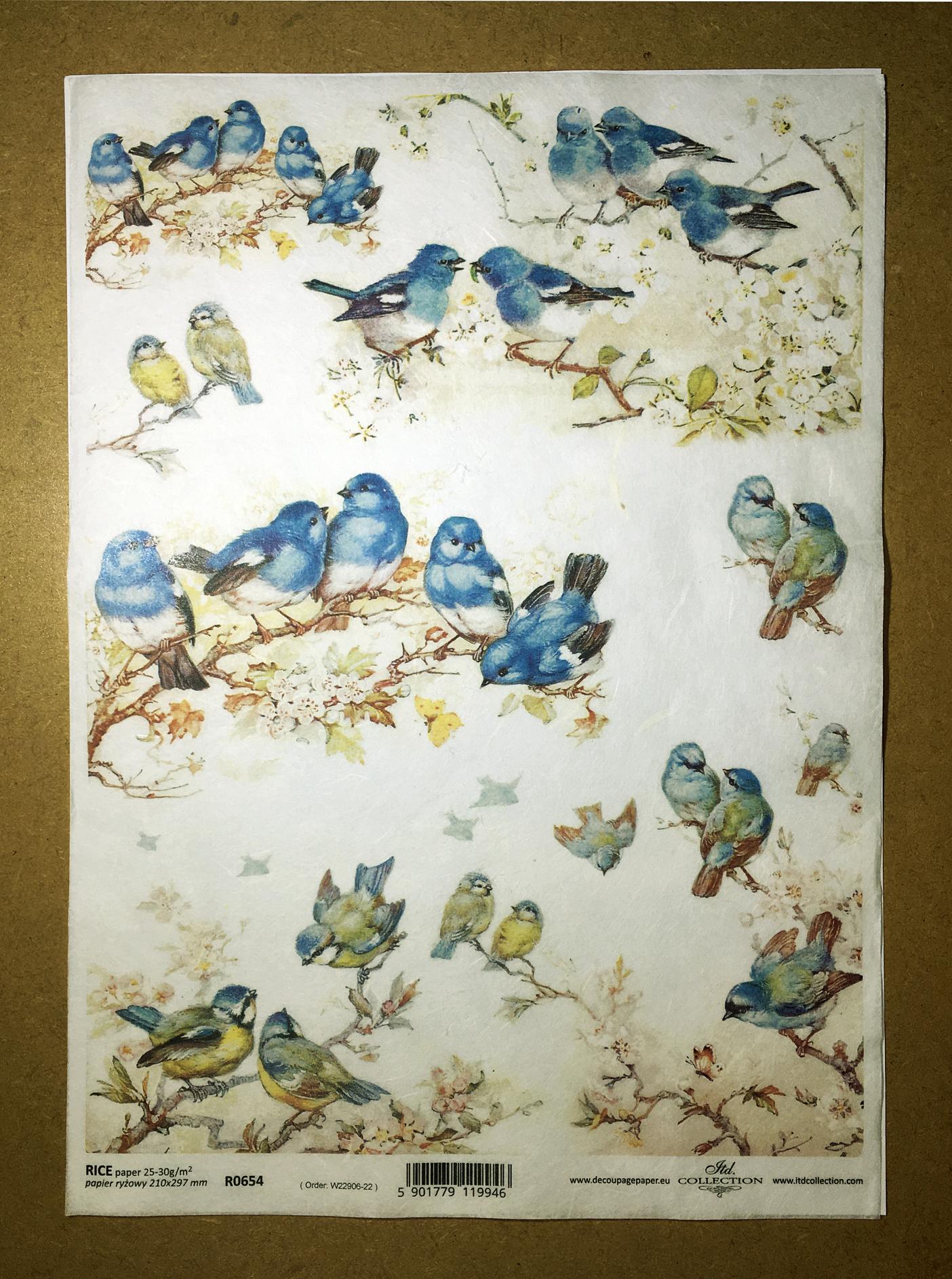 Wonderful Rice Papers and Some More Teabag Stain Doodles - Shoshiplatypus